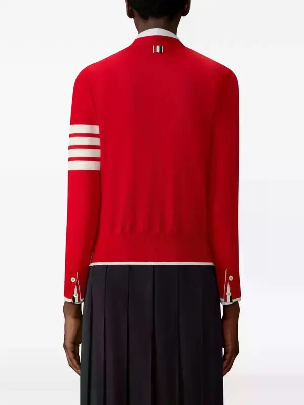 Thom Browne 4-bar Wool Cardigan