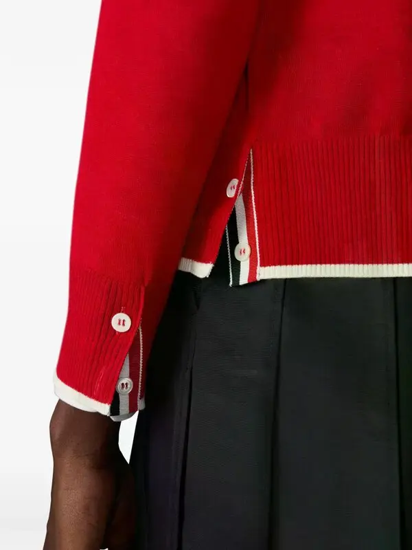 Thom Browne 4-bar Wool Cardigan