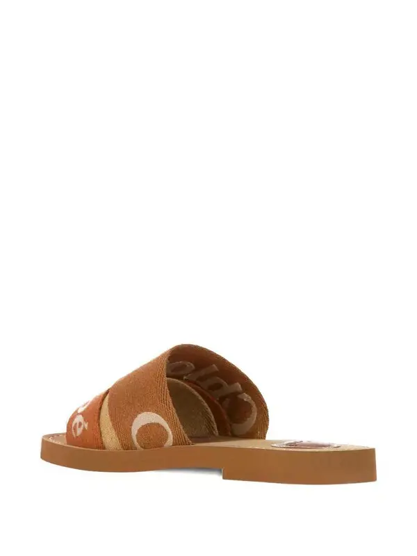 Chloé Logo Strap Sandals