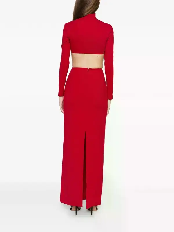 Solace London Wilma Maxi Dress - Red
