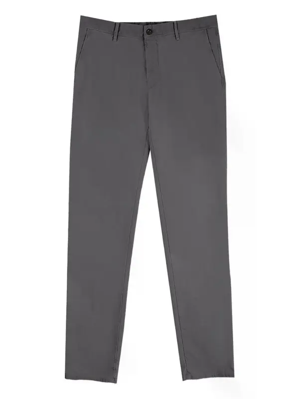 Incotex Tricochino Straight Trousers - Grey