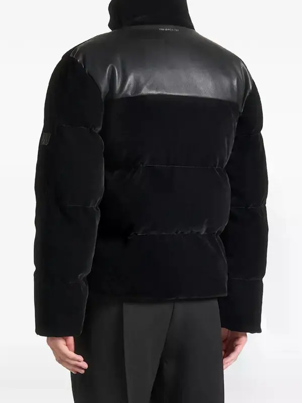 Manière De Voir Velvet Puffer Jacket