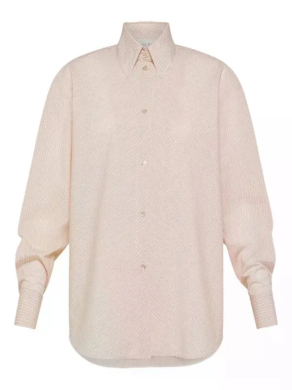 FORTE_FORTE Striped Buttoned Shirt