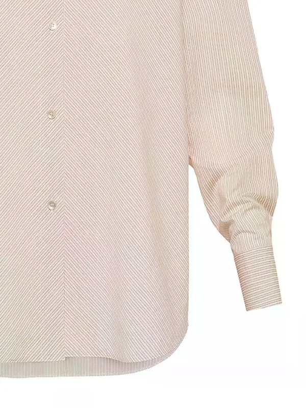 FORTE_FORTE Striped Buttoned Shirt