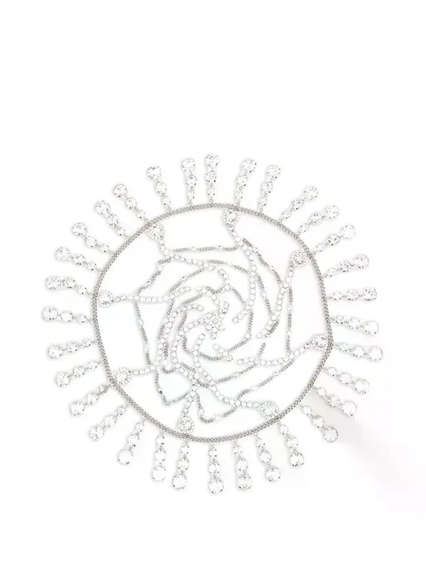 Rabanne Crystal-chain Headpiece