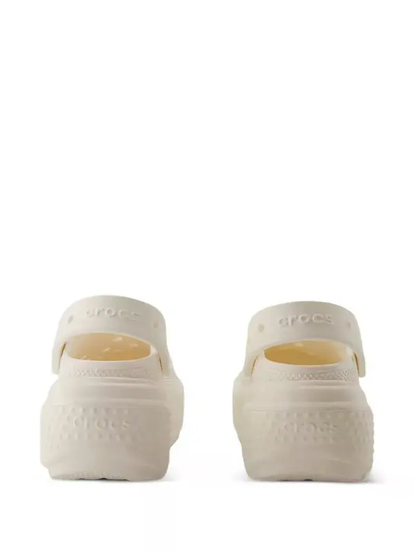 CROCS Platform-sole Clogs - Neutrals
