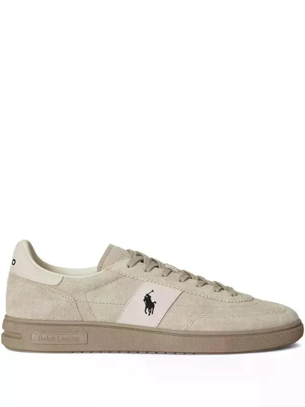 Polo Ralph Lauren Suede Lace-up Low Top Sneakers