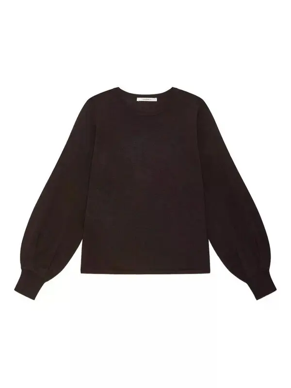 Malìparmi Balloon-sleeve Sweater - Brown