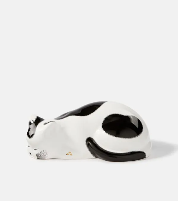 FORNASETTI Cat Ceramic Decorative Object