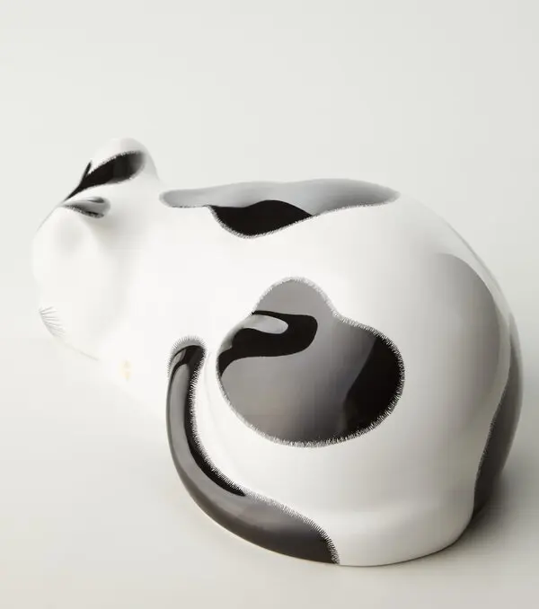 FORNASETTI Cat Ceramic Decorative Object