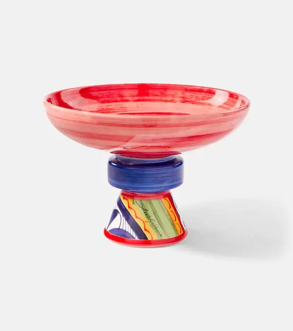 Dolce & Gabbana Carretto Ceramic Bowl - Multicoloured