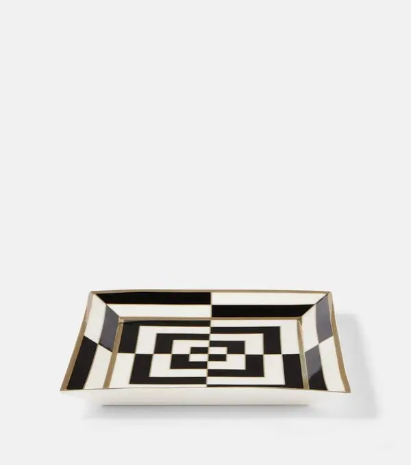 Jonathan Adler Op Art Porcelain Tray