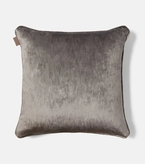 Etro New Pegaso Embroidered Cushion - Blue