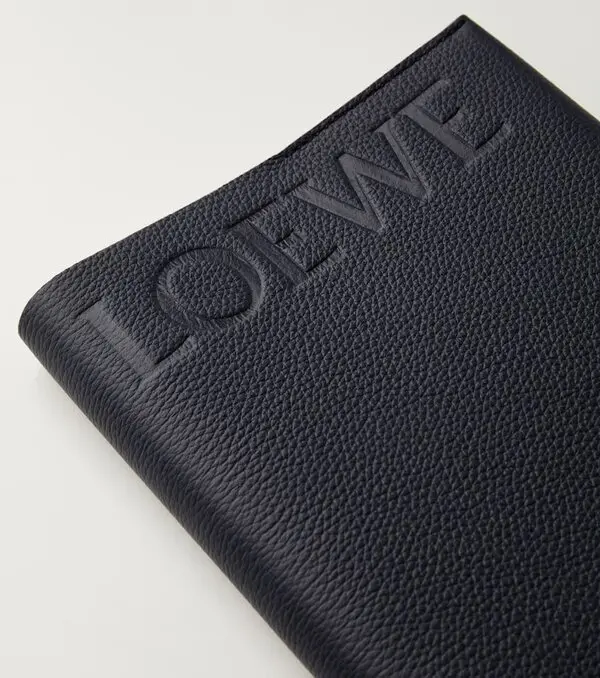 Loewe Debossed Leather Notebook