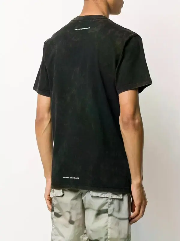 UNITED STANDARD Crew Neck Printed Logo T-shirt - Black