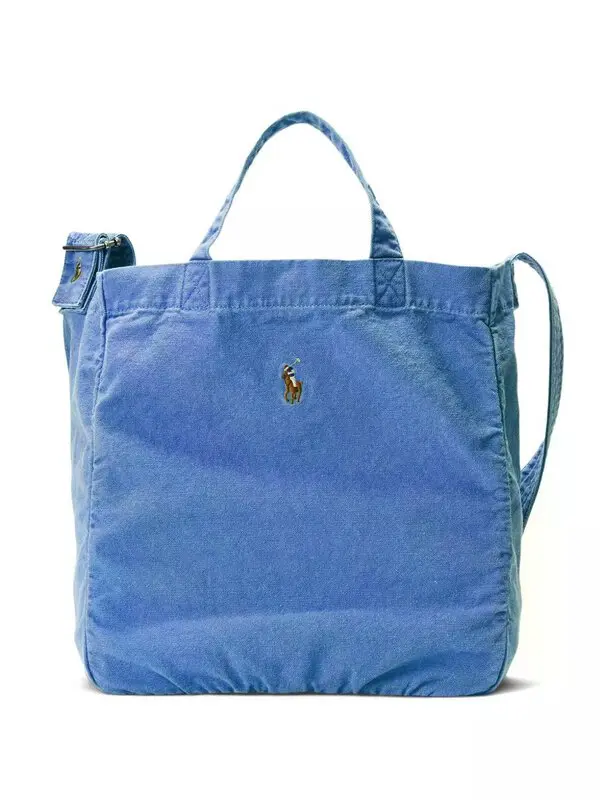 Polo Ralph Lauren Polo Pony Canvas Tote - Blue