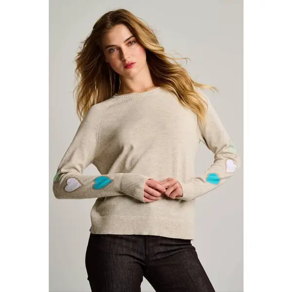 Lisa Todd Love Affairs Cotton Sweater - Almond
