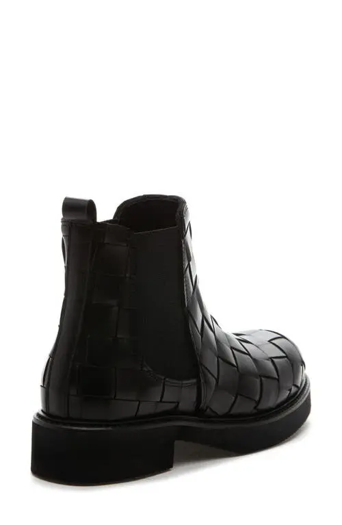 275 CENTRAL Nadia Woven Leather Boots