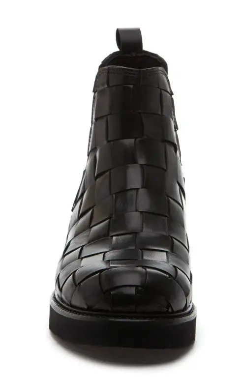 275 CENTRAL Nadia Woven Leather Boots