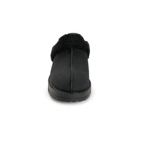 MUK LUKS Sophia Wedged Mule - Black