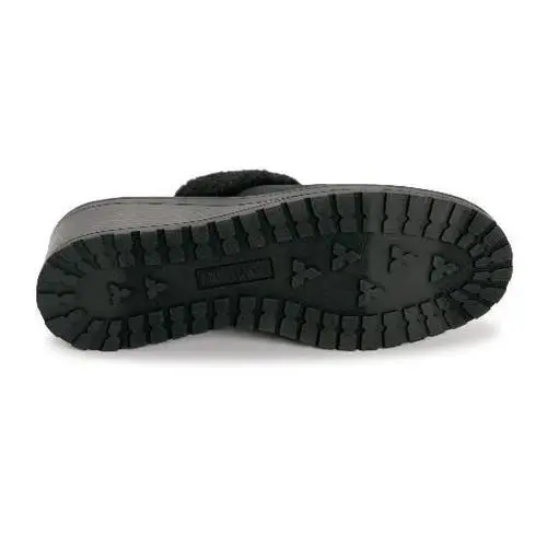 MUK LUKS Sophia Wedged Mule - Black