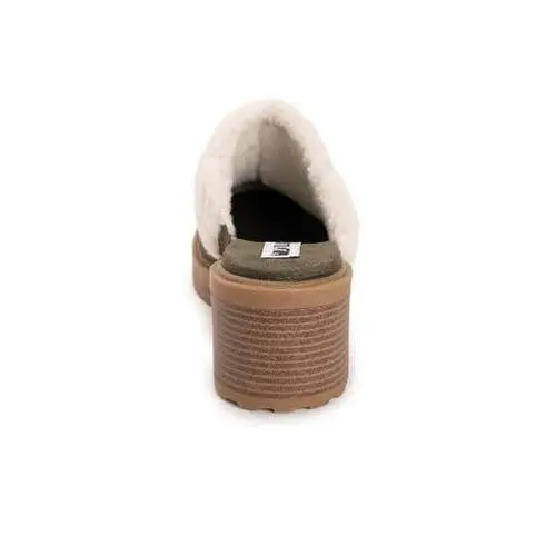 MUK LUKS Sophia Wedged Mule - Olive