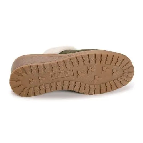 MUK LUKS Sophia Wedged Mule - Olive