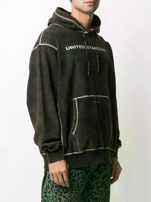 UNITED STANDARD Logo Print Hoodie