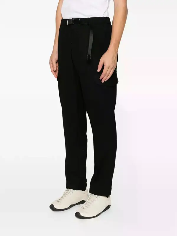 WHITE SAND Belted Cargo Trousers