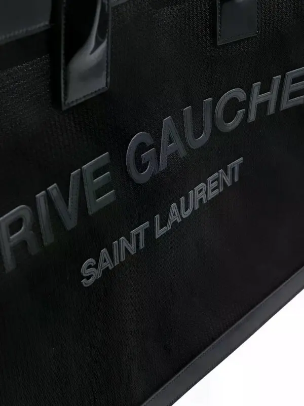 Saint Laurent Rive Gauche Tote Bag - Black