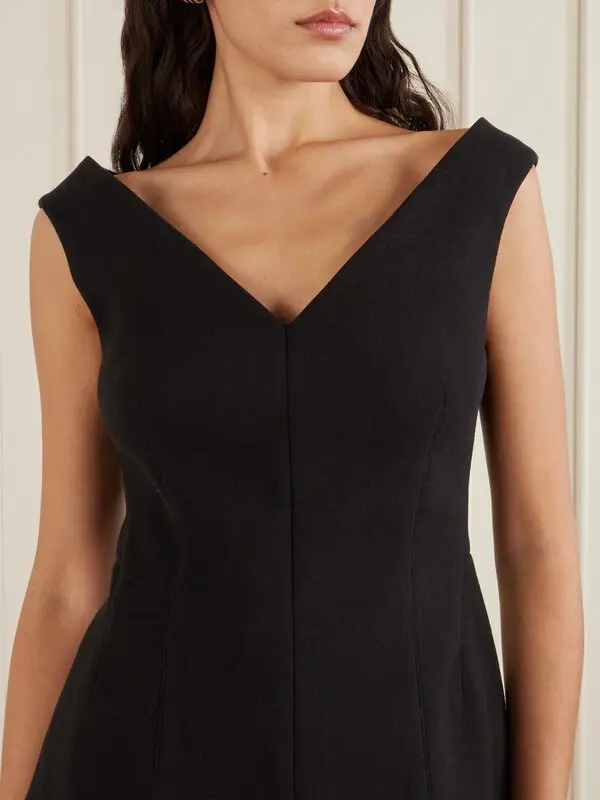 Proenza Schouler Mariam Scuba Top - Black
