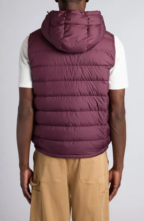 Moncler Marseillan Hooded Down Puffer Vest - Catawba Grape