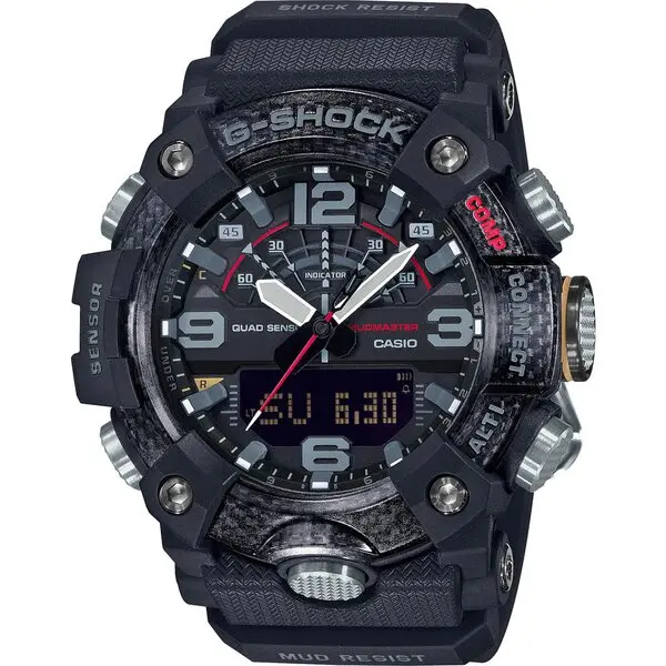 G-Shock Ana-digi Chronograph Strap Watch - Black