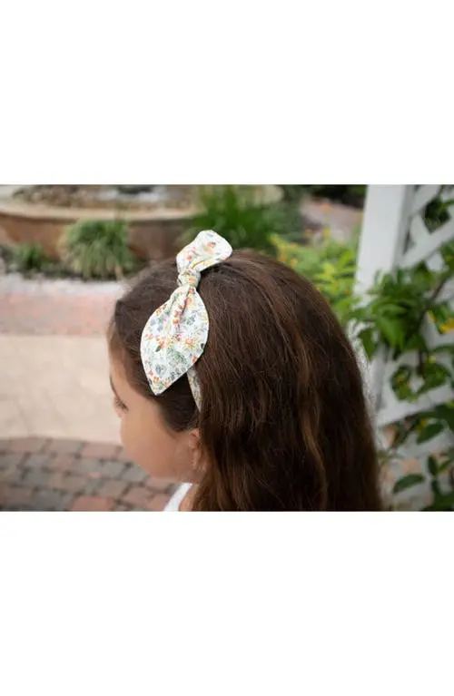 CUCLIE Bow Headband - Yellow Multi