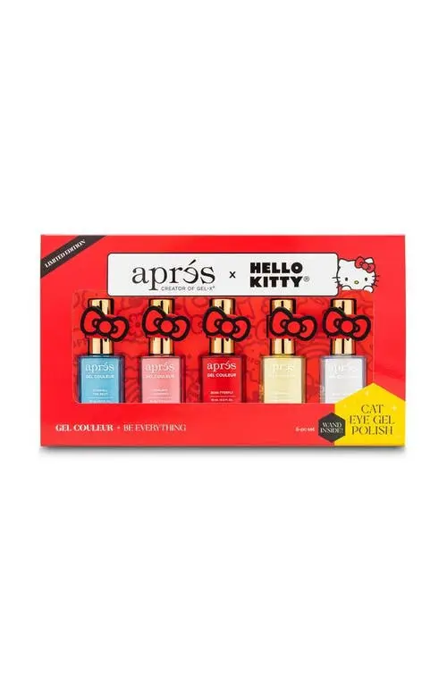 APRÉS NAIL Hello Kitty® Cat Eye Gel Couleur Set