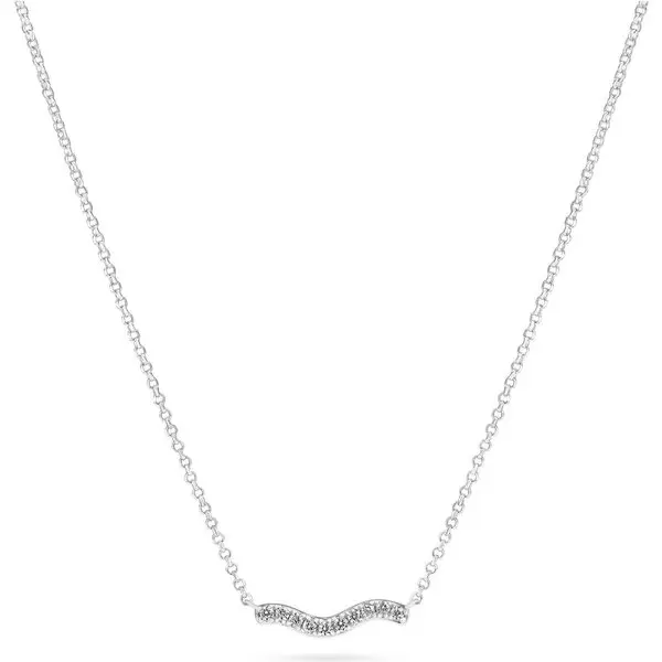 SIF JAKOBS JEWELLERY Ellera Waves Necklace - 925 Sterling Silver