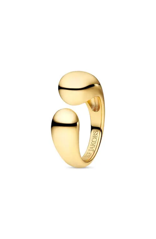 SIF JAKOBS JEWELLERY Goccia Pianura Ring - 18k Gold Plated