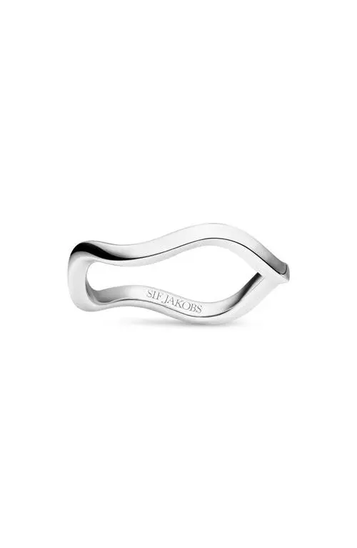 SIF JAKOBS JEWELLERY Ellera Waves Pianura Ring - 925 Sterling Silver