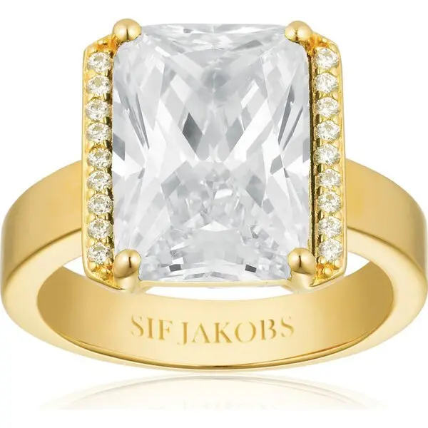 SIF JAKOBS JEWELLERY Roccanova Altro Grande Ring - 18k Gold Plated
