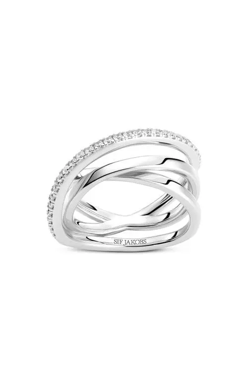 SIF JAKOBS JEWELLERY Spirale Ring - 925 Sterling Silver