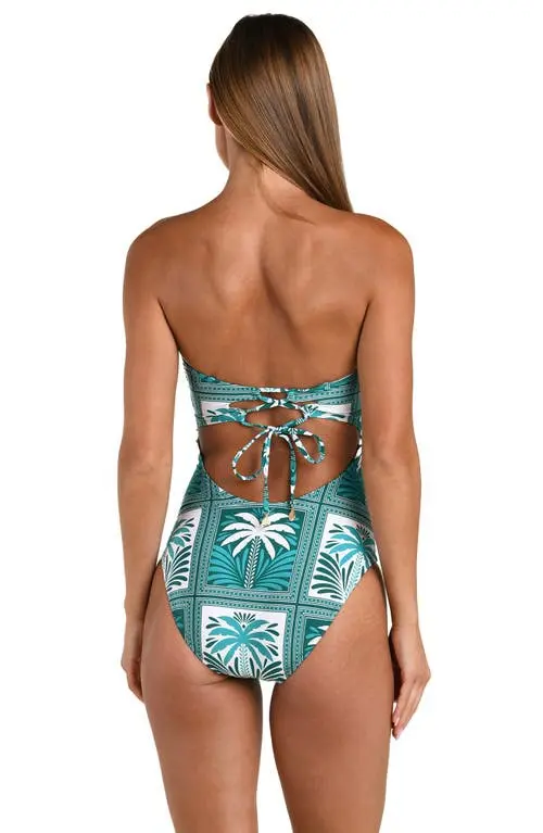 SUNSHINE 79 Patchwork Palms One-piece Swimsuit