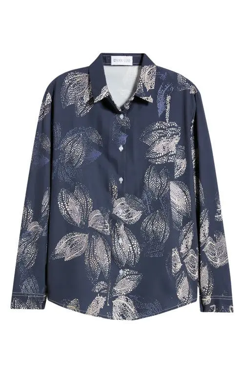 NIKKI LUND Chiara Printed Button-up Shirt