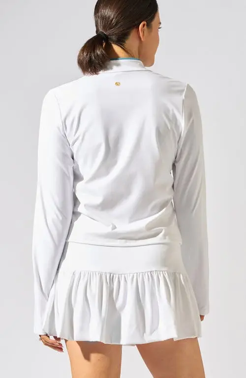 BOBBE ACTIVE Volley Long-sleeve Top - White