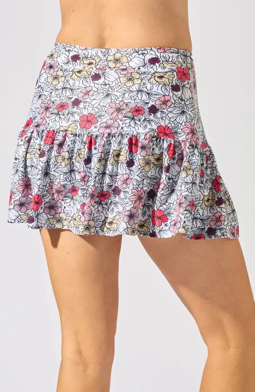 BOBBE ACTIVE Challenger Bubble Skirt - Sunset Floral