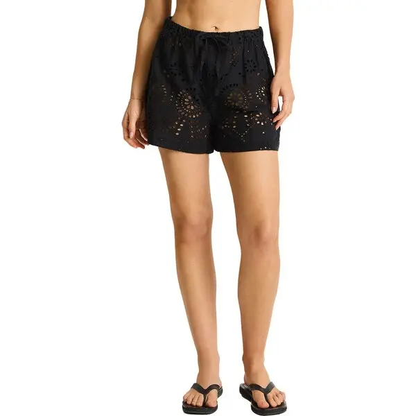 SEA LEVEL Ibiza Eyelet Boxer Shorts