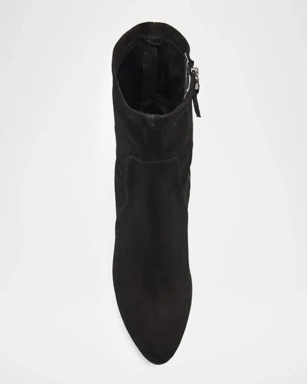 Aquatalia 90mm Rhumba Suede Booties