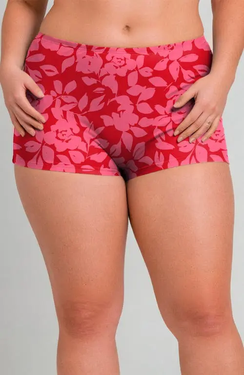 CALYPSA Boyshorts - Blushing Roses