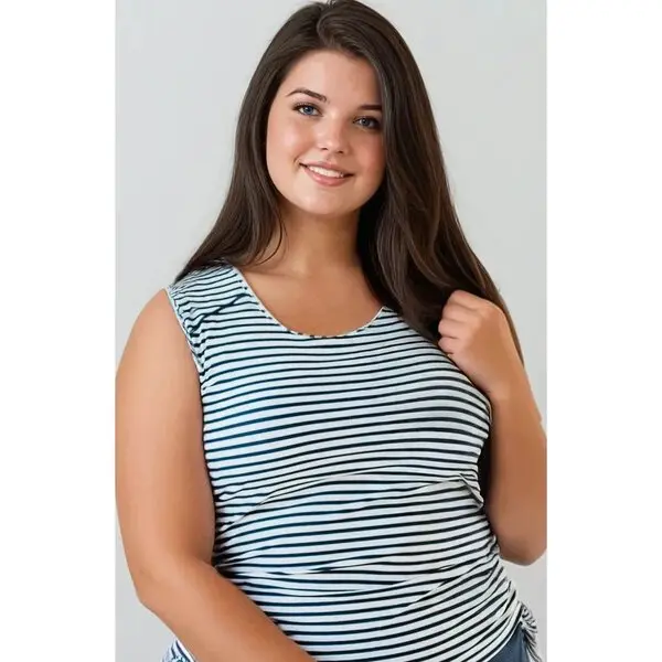 CALYPSA Closed Back Maya Tankini Swim Top - Sunshine Sails