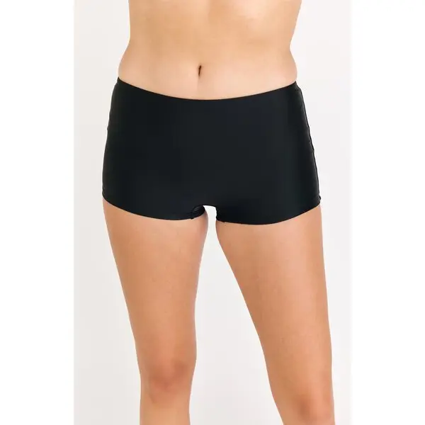 CALYPSA Boyshorts Fully Lined Upf 50 - Black