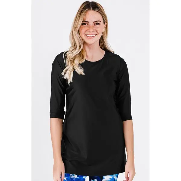 CALYPSA Gia Swim Tunic - Black